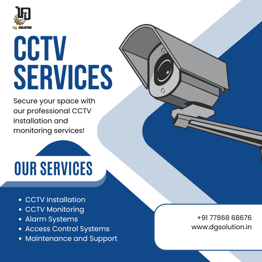 CCTV & Desktop Repair Services in Faridabad | DG Solution